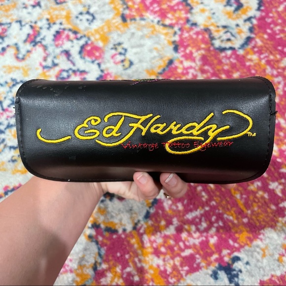 Ed Hardy | Accessories | Vintage Ed Hardy Tattoo Eyewear Sunglasses ...